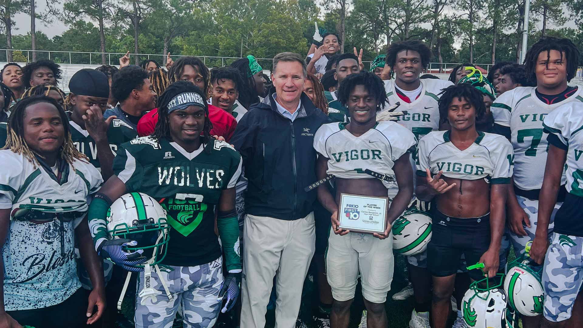 Carlos Benjamin Jr – Week 3’s Athlete of the Week